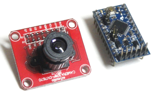 Arduino とカメラモジュール（ov7670）の接続に再び悩む…: おじさんMakers 日記